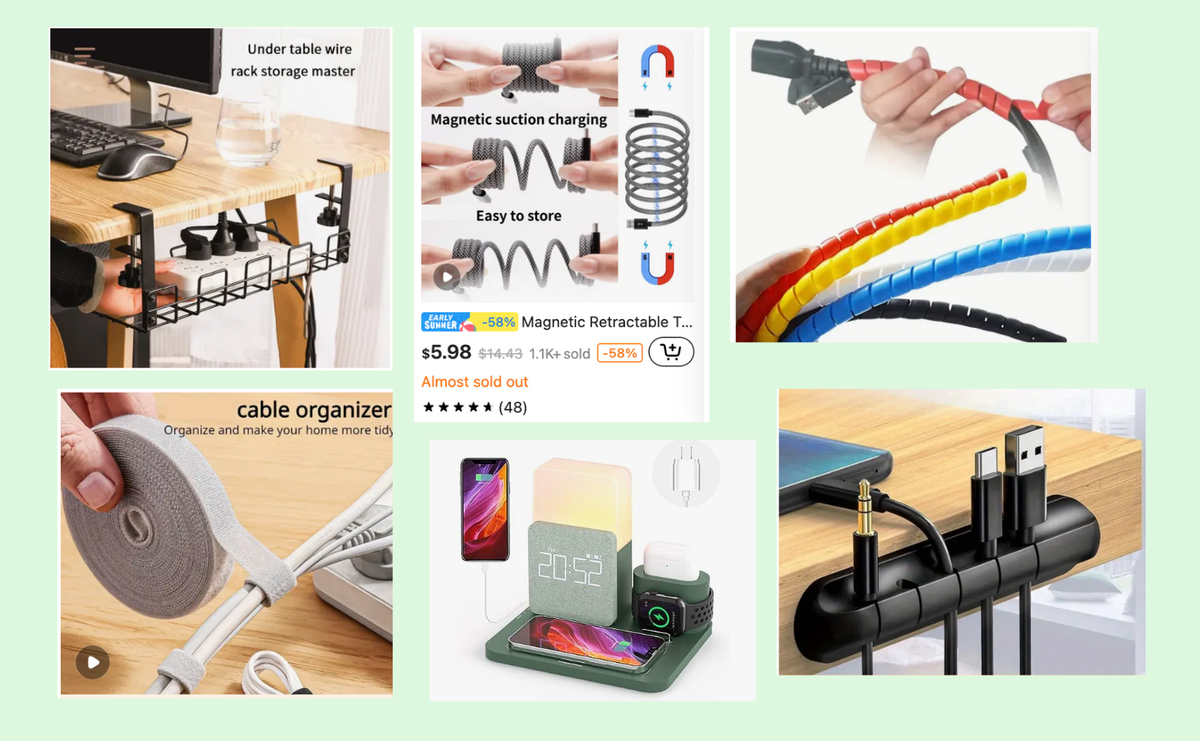 10 Ways to Organize your Cables (Under $10)