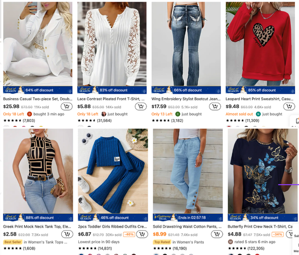 11 Things to Avoid from Temu