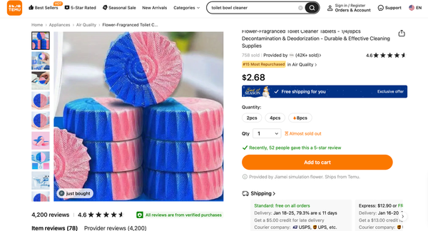 11 Things to Avoid from Temu